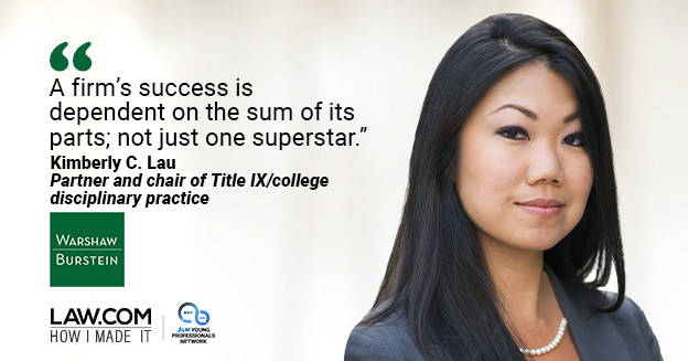 Warshaw Burstein LLP | Kimberly C. Lau Profiled on Law.com in "How I ...