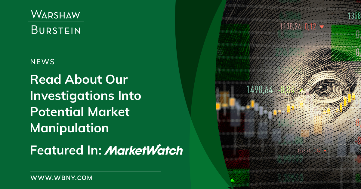 Warshaw Burstein LLP | Marketwatch Reports Tingo Group Hired Warshaw ...